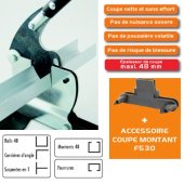 Guillotine profilés métalliques rails 48 mm - Stud Cutter | Edma