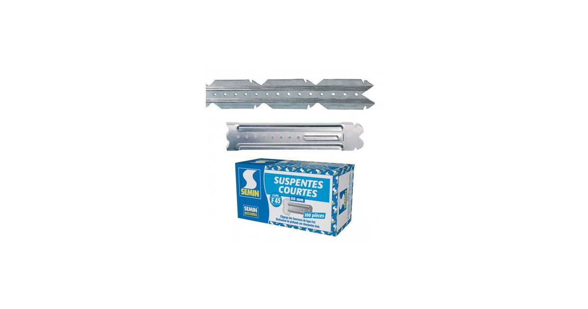 Suspentes F45 / fourrure 45 - Semin | Krenobat