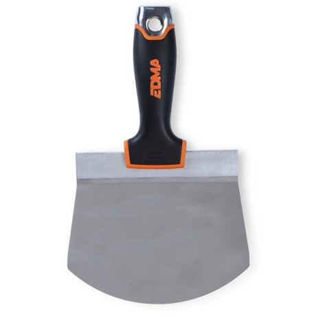 Couteau vide seau d'enduit lame inox 16,5 cm - Edma
