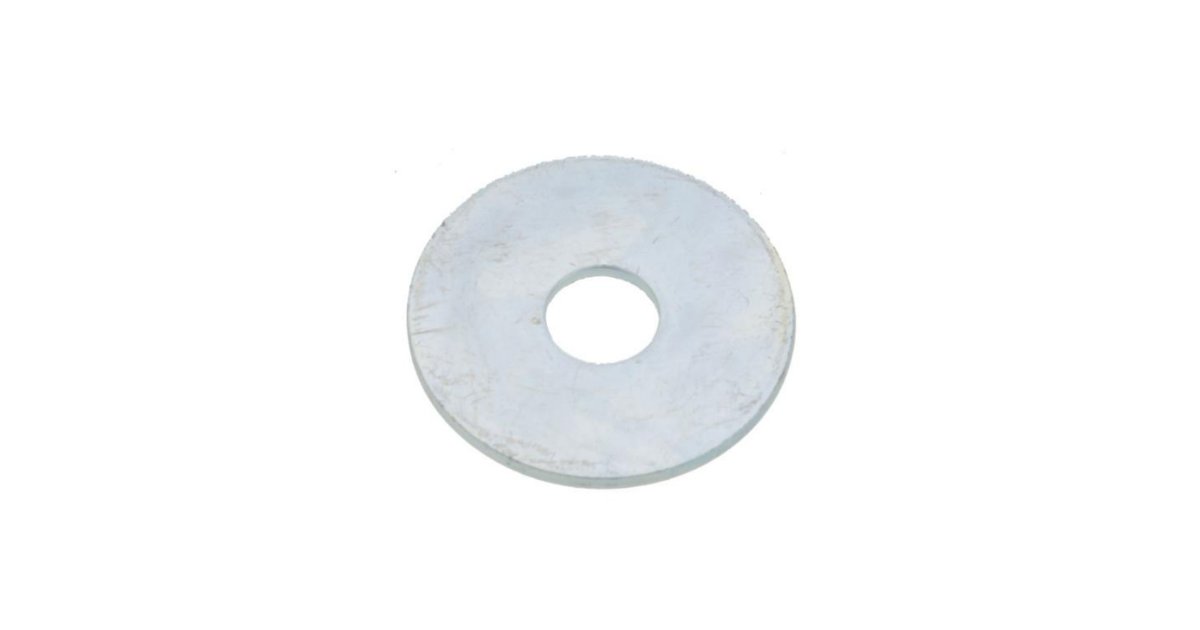 Rondelle plate large LL, ZN, Ø14 x 45 x 2,5 mm, 100/bte | Viswood