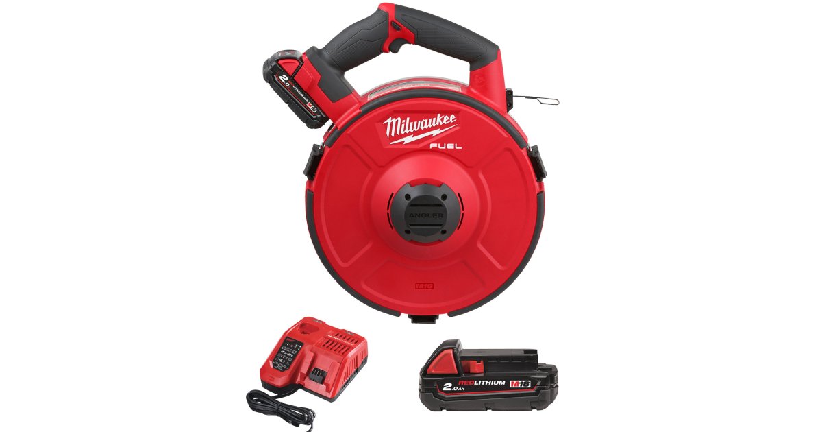 Tire fil M18 Fuel™ + tambour acier + 2x 2Ah | Milwaukee