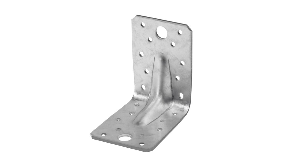 Équerre renforcée 100 x 100 x 90 x 3 mm x50 | ING Fixations