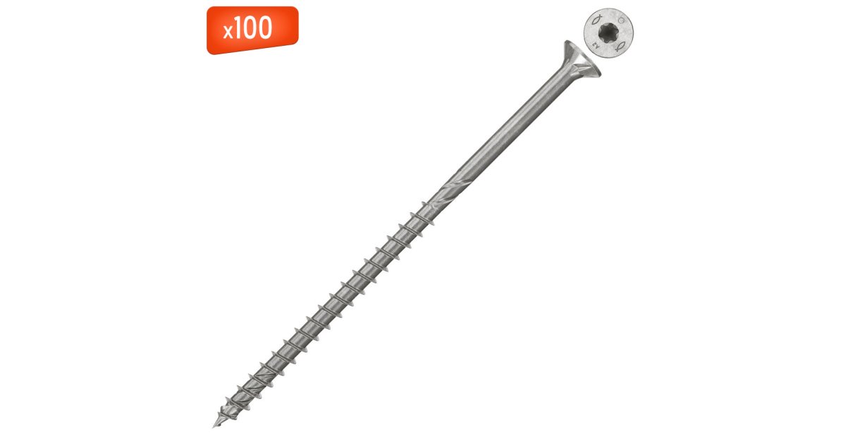 Vis à bois A2 PowerFast FPF II CTP 5 x 80 mm | Fischer